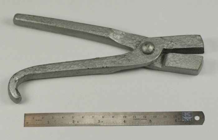 Draw tongs 8" pulling wire grip tool work drawing plate jewellery tong ...