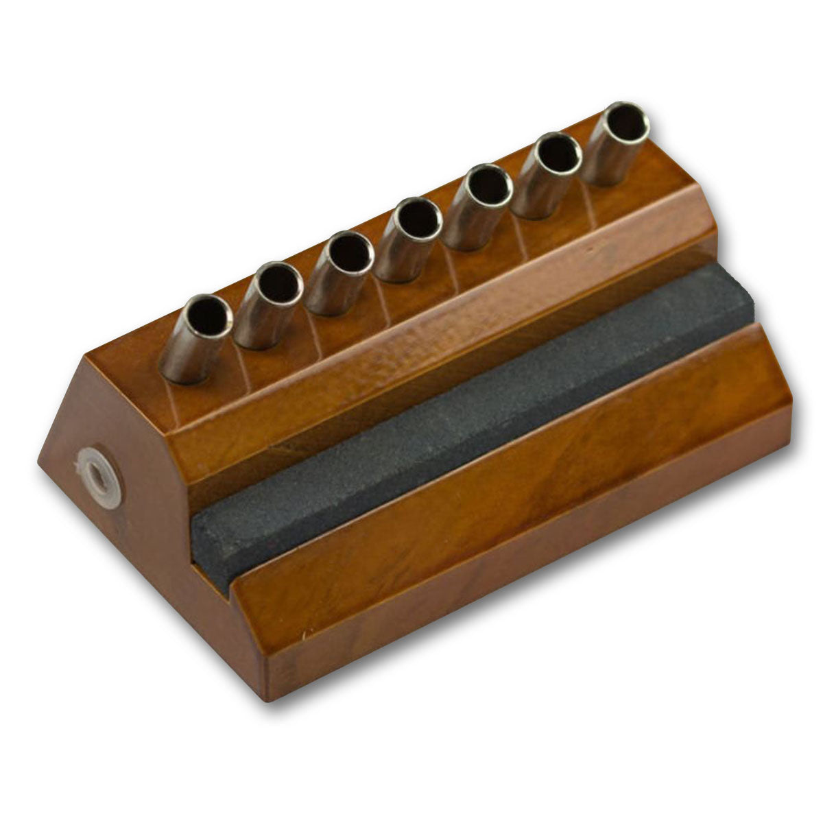 Stand for watchmakers screwdrivers & sharpening stone wooden holder co ...