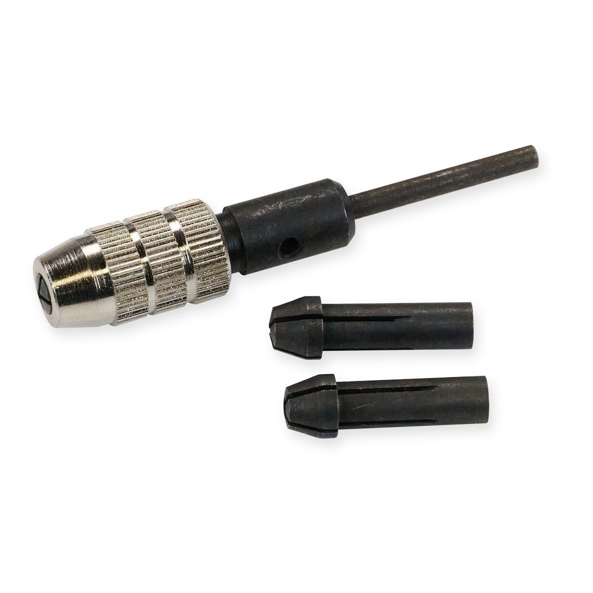 Micro small pin chuck vice HOLDS VERY TINY DRILLS + BURRS tools 3 coll ...